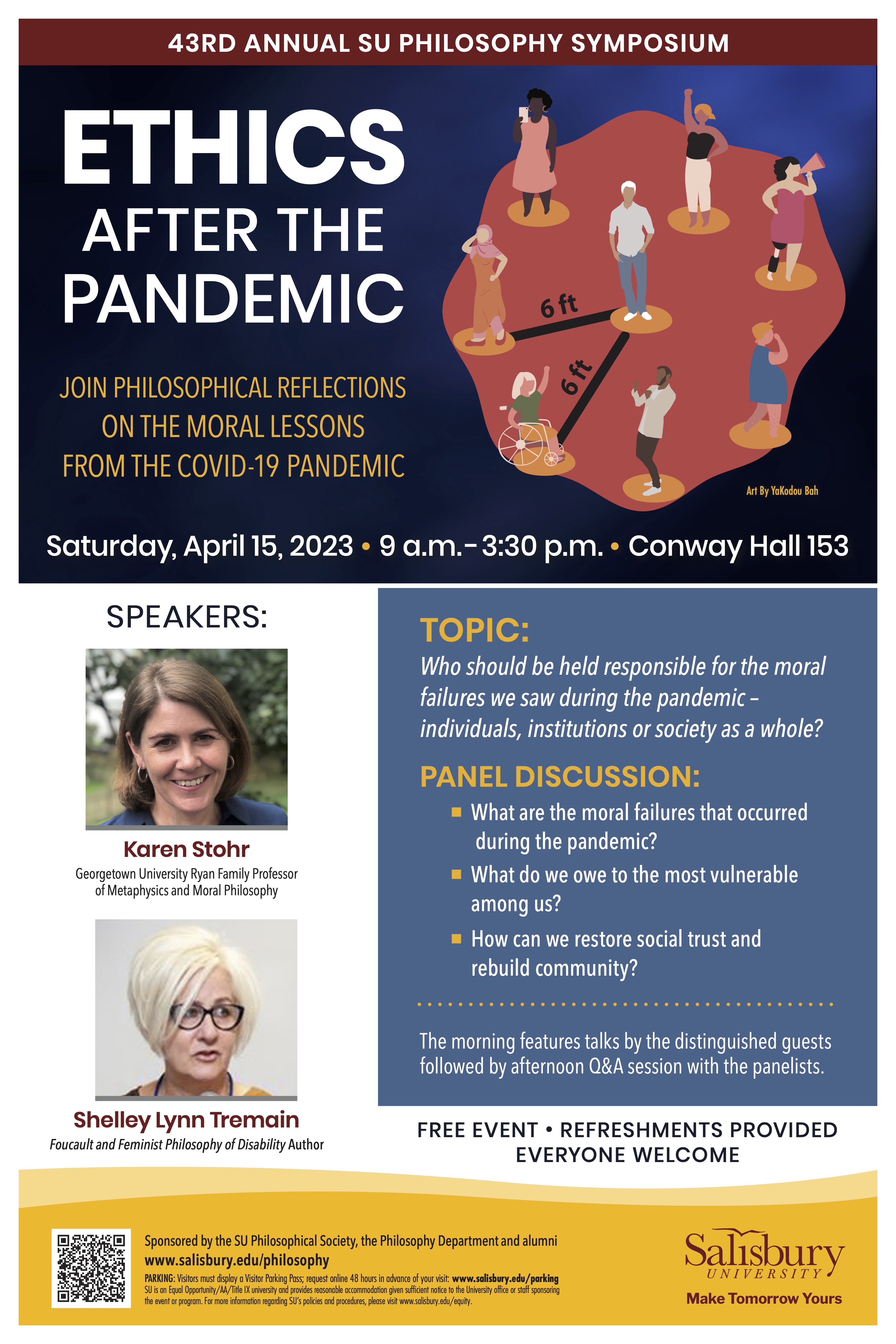 Registration for Ethics After the Pandemic, Hybrid, Sat. Apr. 15, 2023 ...